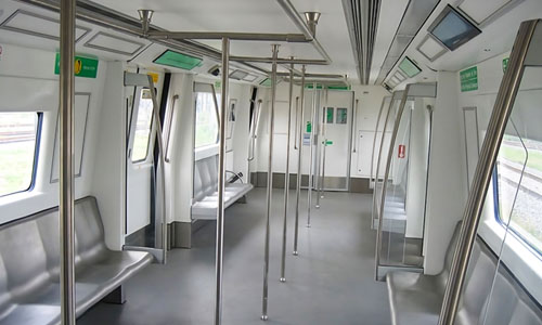 Metro, Railways Platform Polycarbonate Sheet Roofing & Rail Interiors